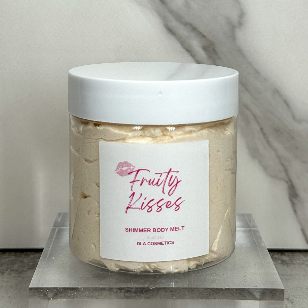 FRUITY KISSES SHIMMER BODY BUTTER – DLA Cosmetics